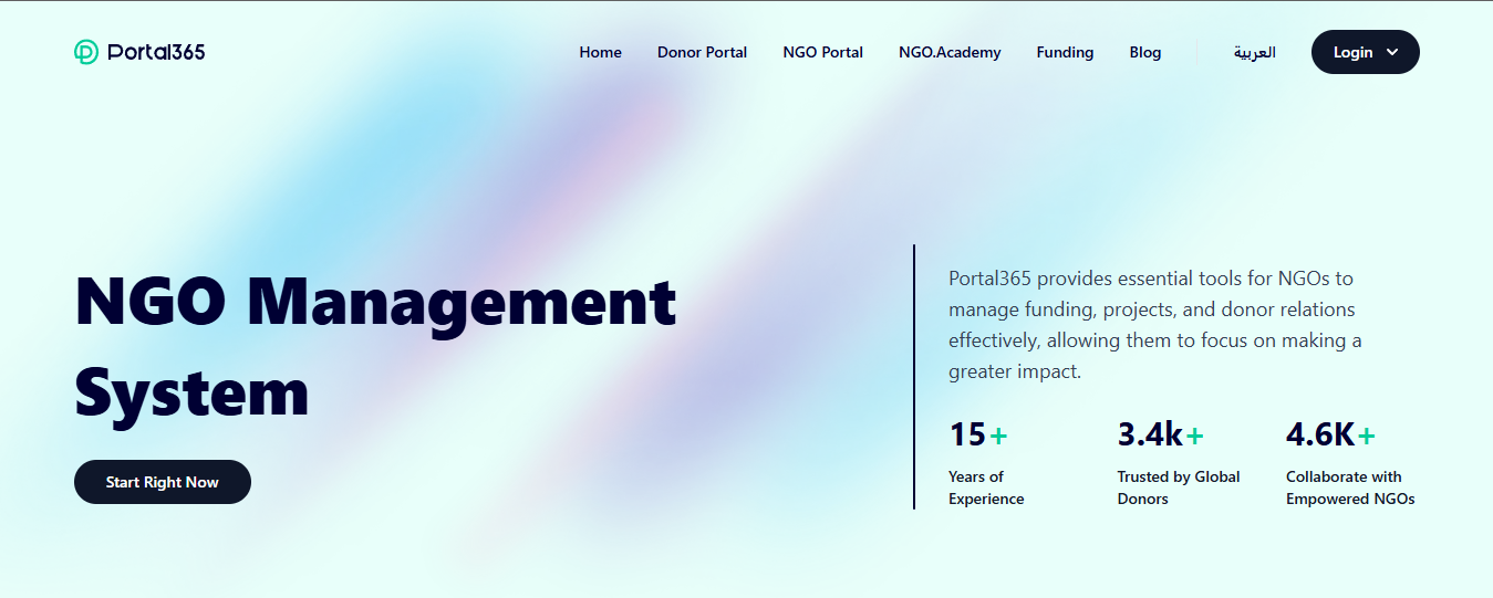 Portal365 | NGO Management System